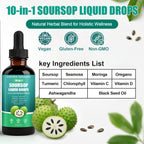 Convenient liquid drops for nutrition