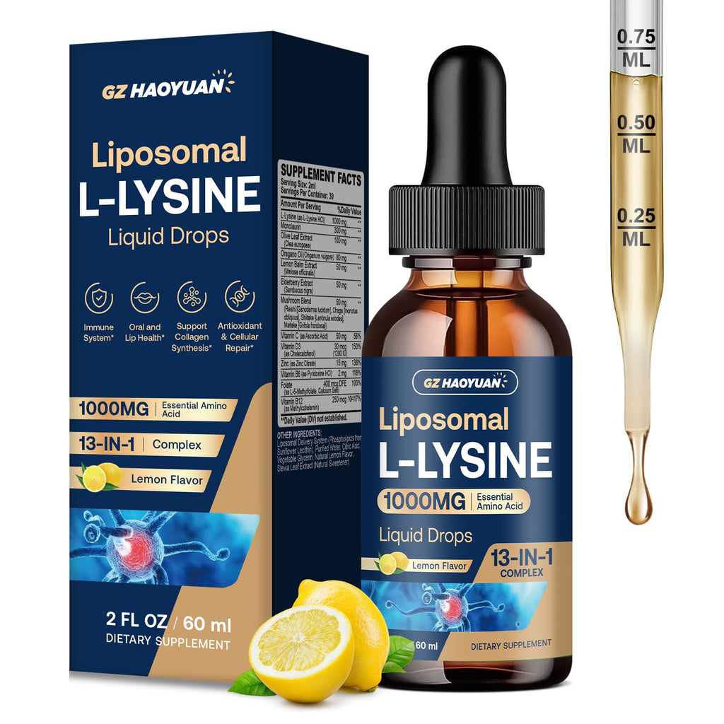 Convenient liquid L-Lysine dosage