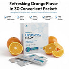 Convenient liquid packets for NAD+