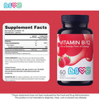 Convenient LIVS Nutrition Vitamin B12 daily dose