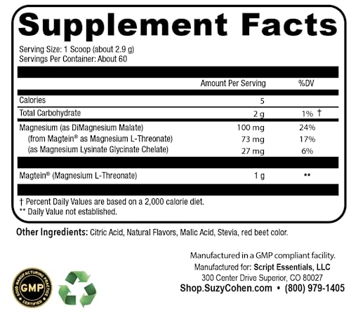 convenient magnesium drink mix