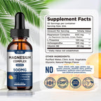 Convenient magnesium drops for on-the-go