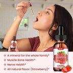 Convenient magnesium drops for on-the-go