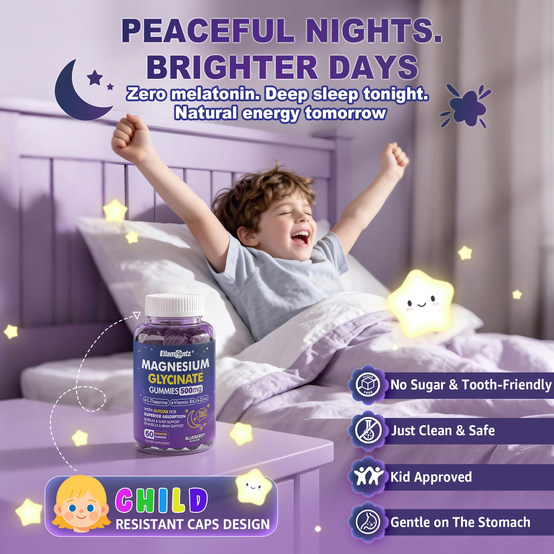 Convenient magnesium gummies for daily use