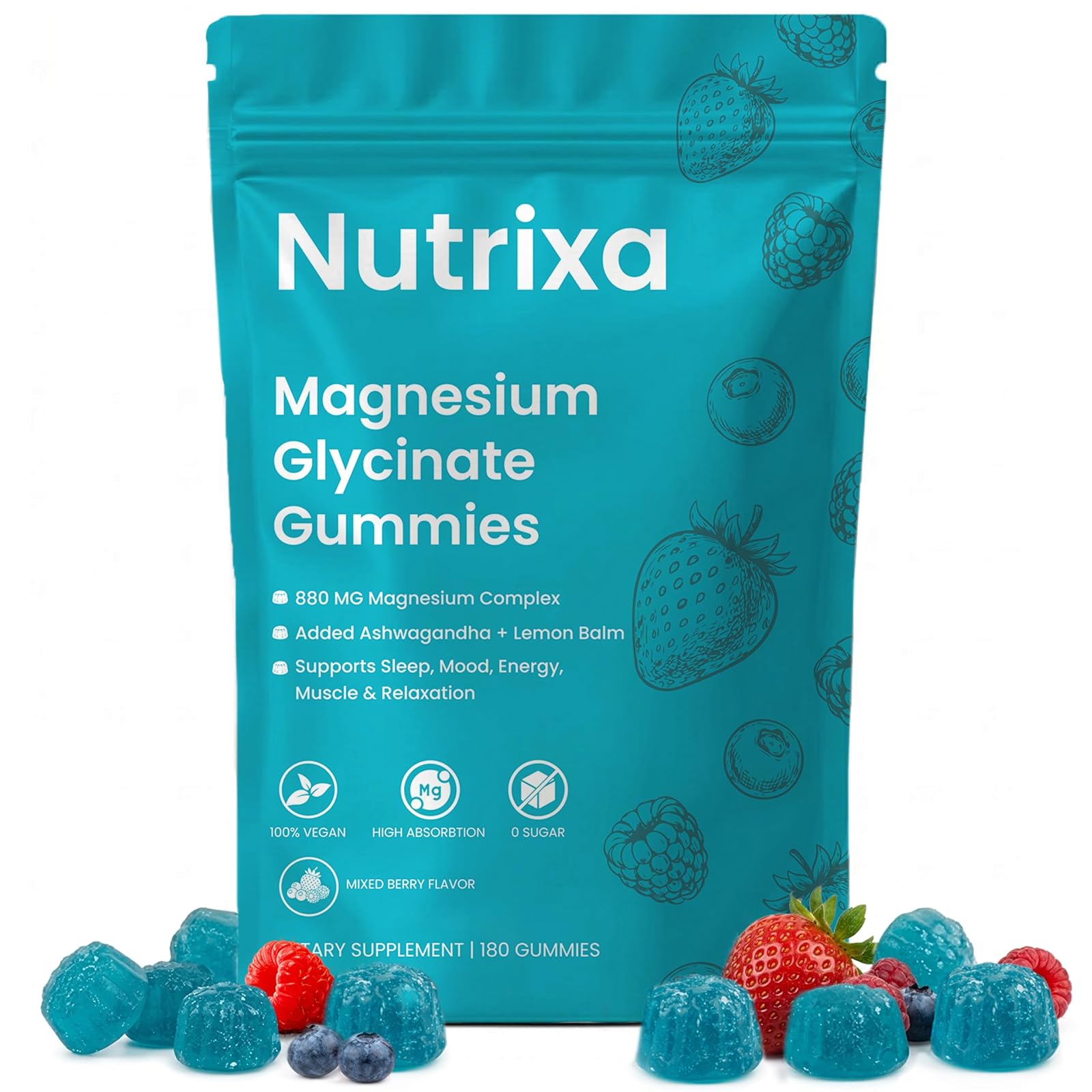 Convenient magnesium gummies for on-the-go