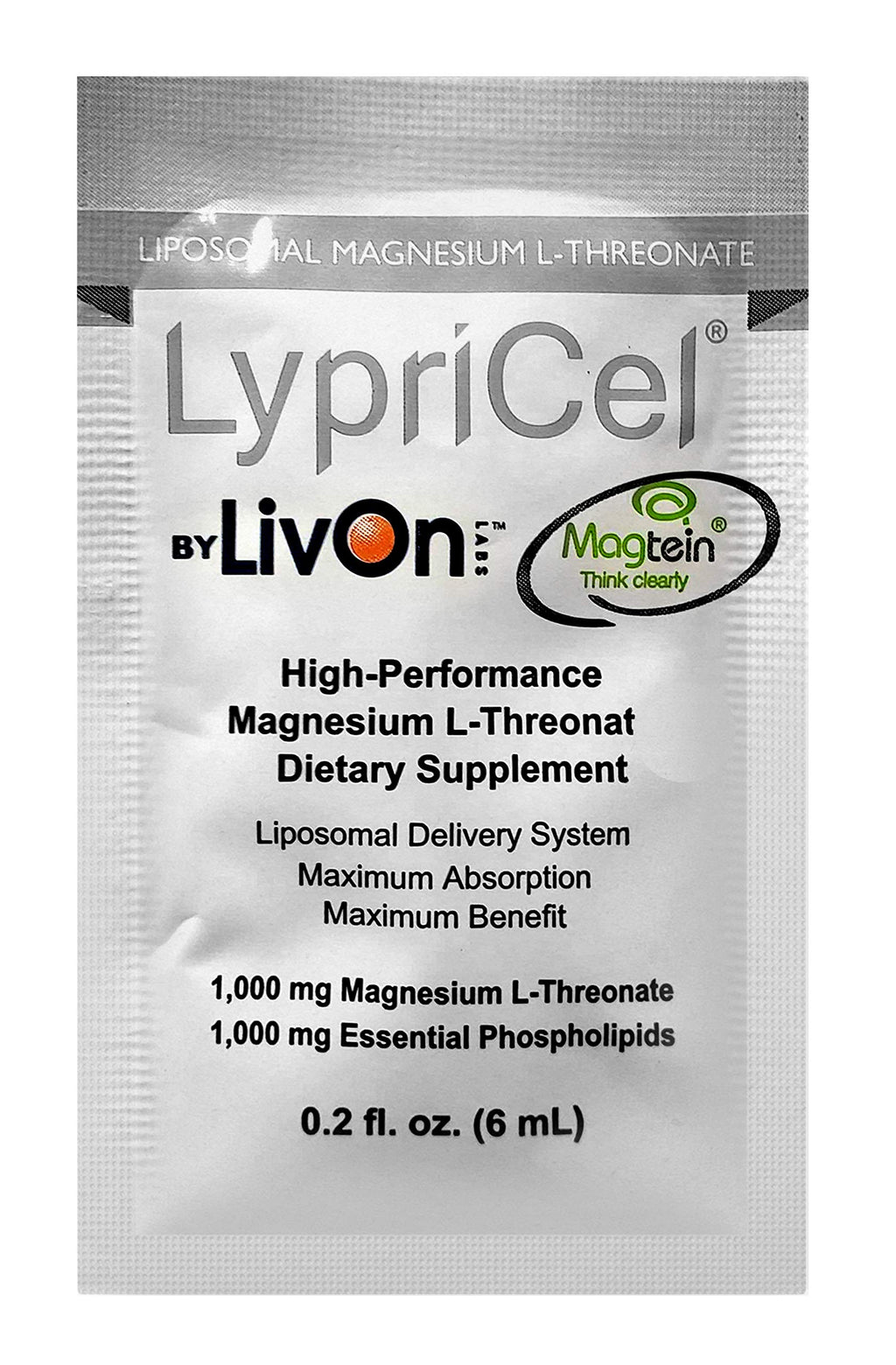Convenient magnesium packets for travel