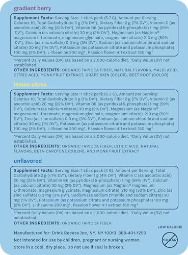 convenient magnesium packets for travel