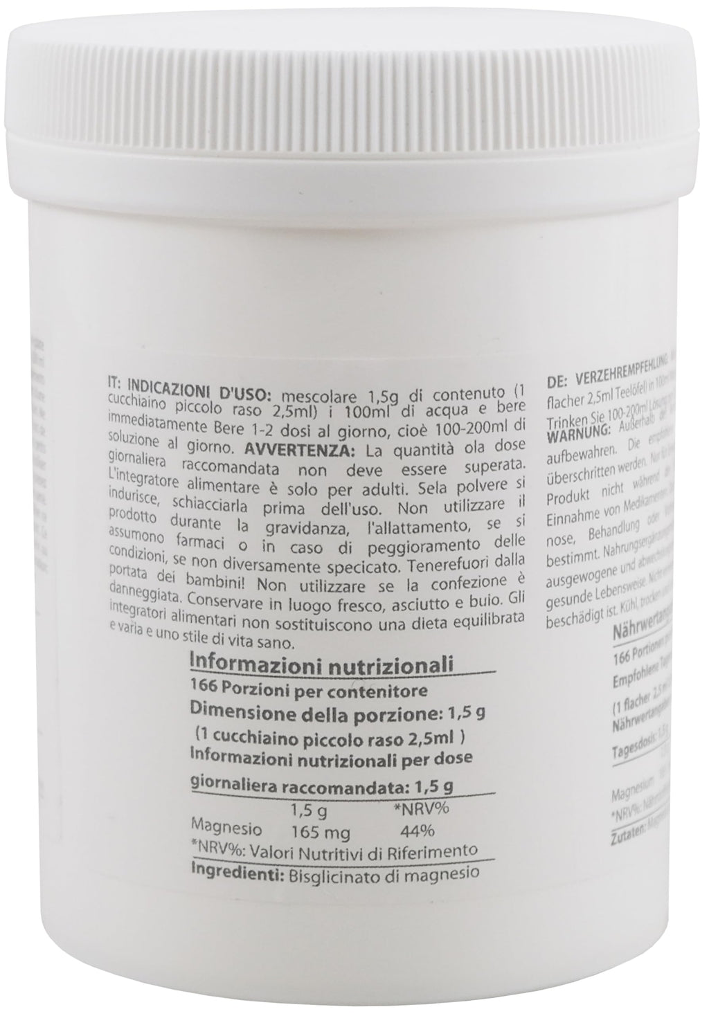 convenient magnesium powder for on-the-go