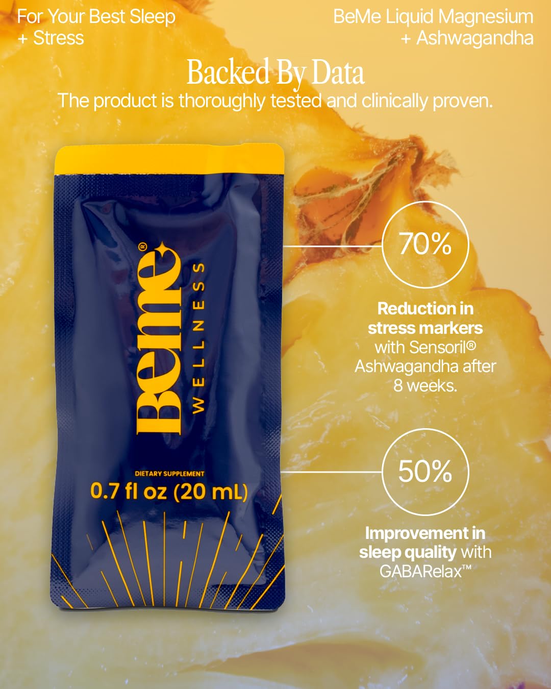 Convenient magnesium powder sachets