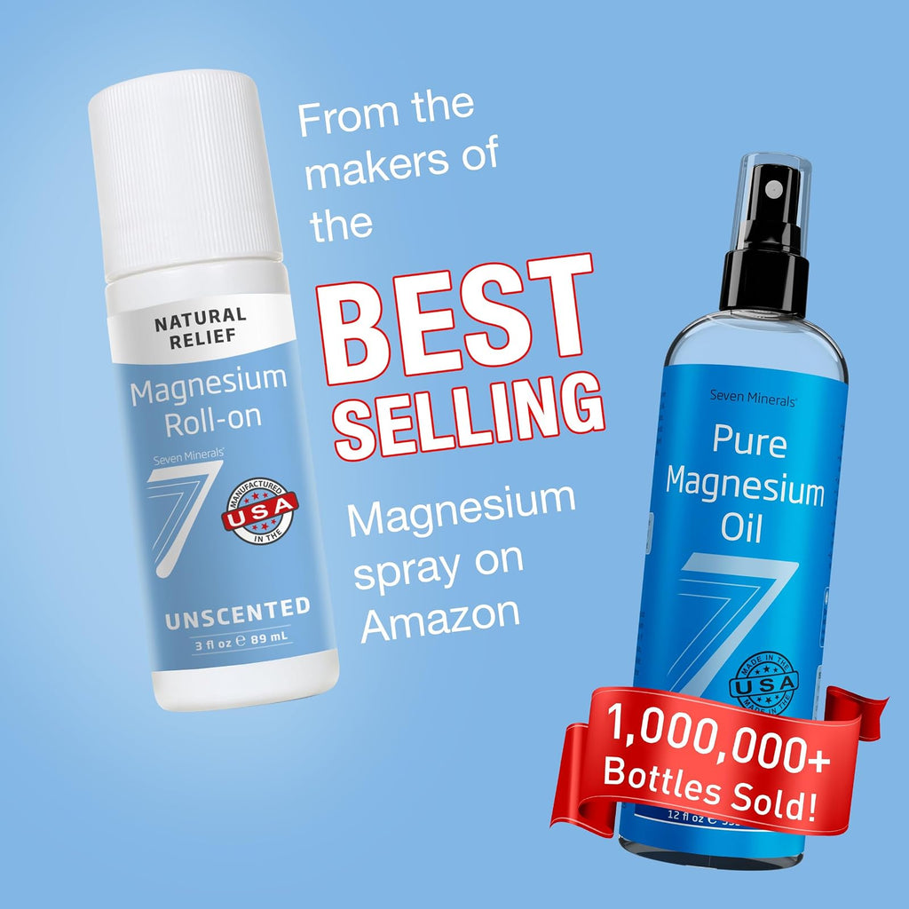 Convenient magnesium roll on for travel