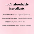 Convenient magnesium spray for daily use
