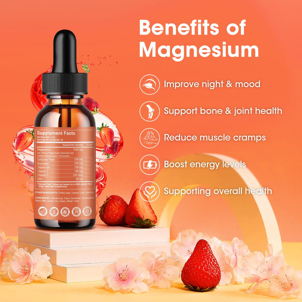 convenient magnesium supplement drops
