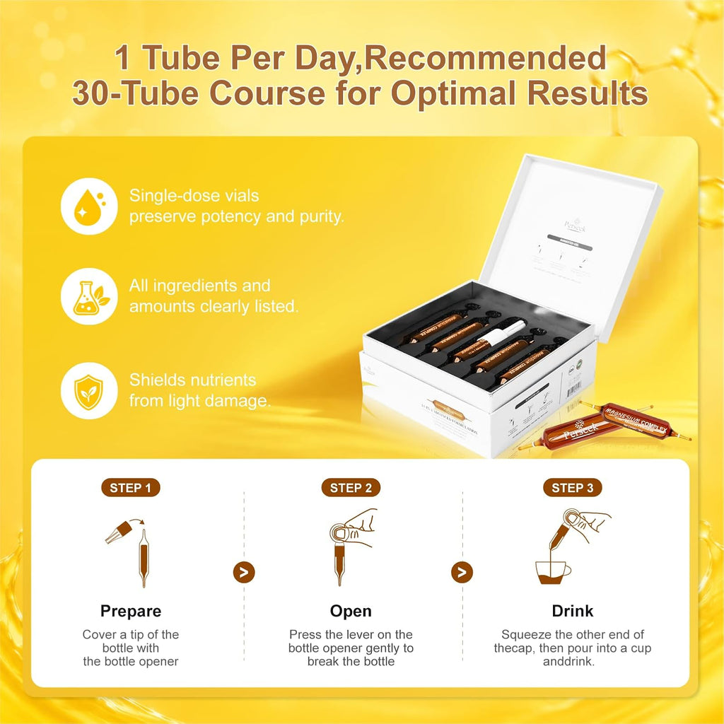 convenient magnesium vials for travel