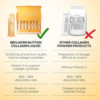 Convenient marine collagen liquid shots