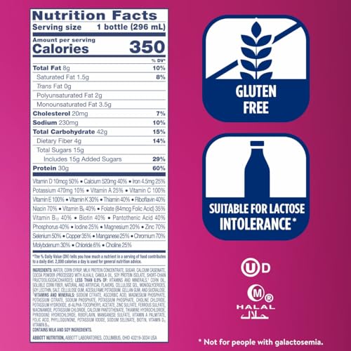 Convenient meal replacement with Ensure