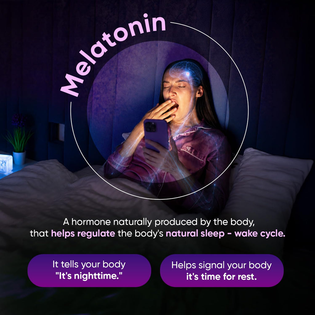 Convenient melatonin gummies for bedtime