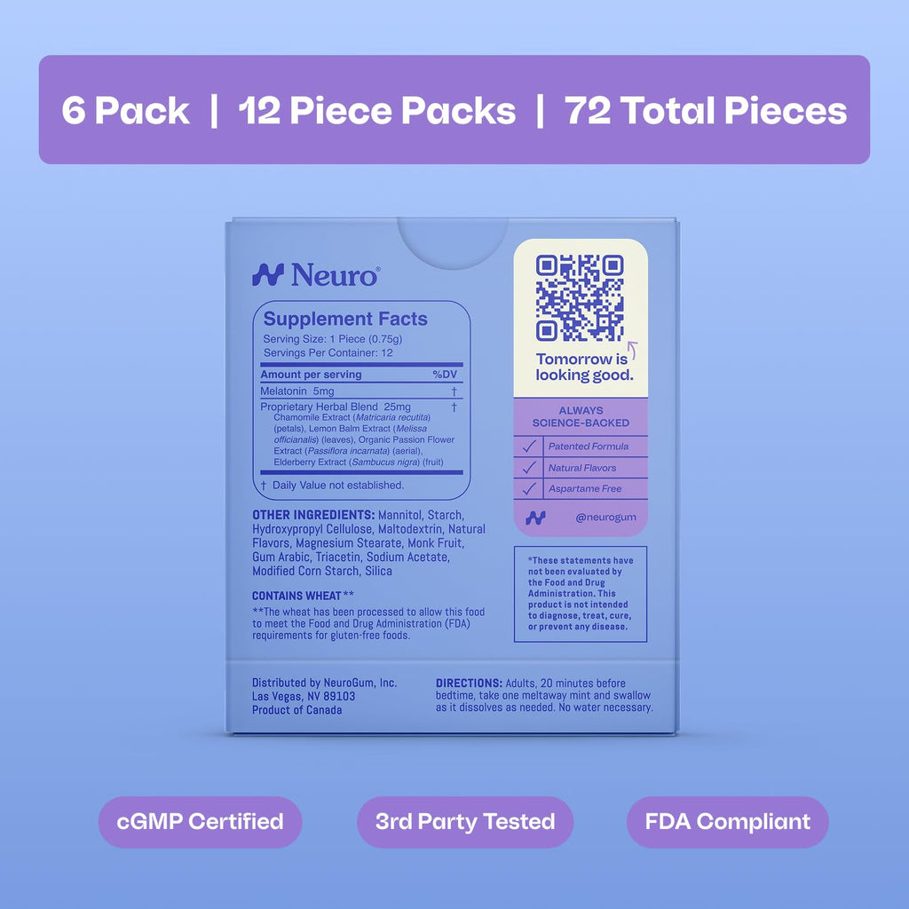 convenient melatonin mints for on-the-go