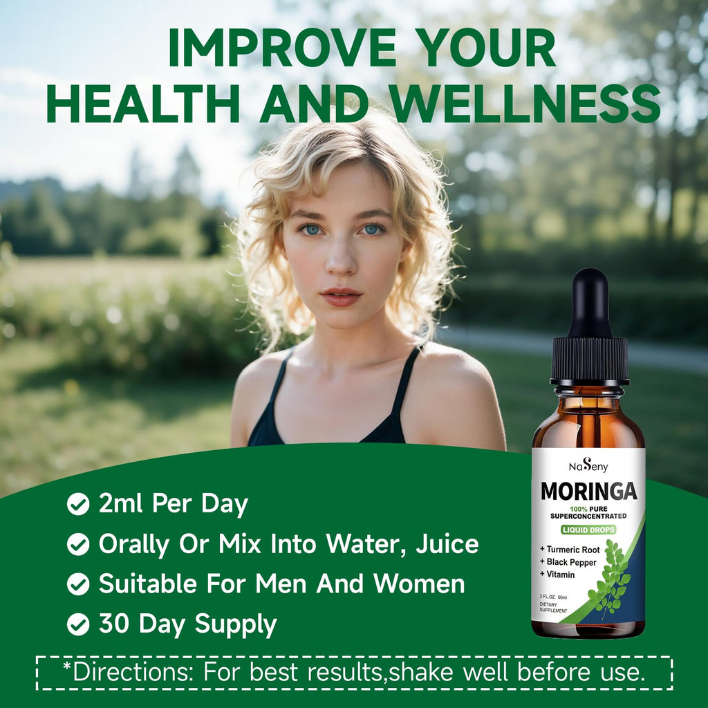 convenient moringa drops for daily use