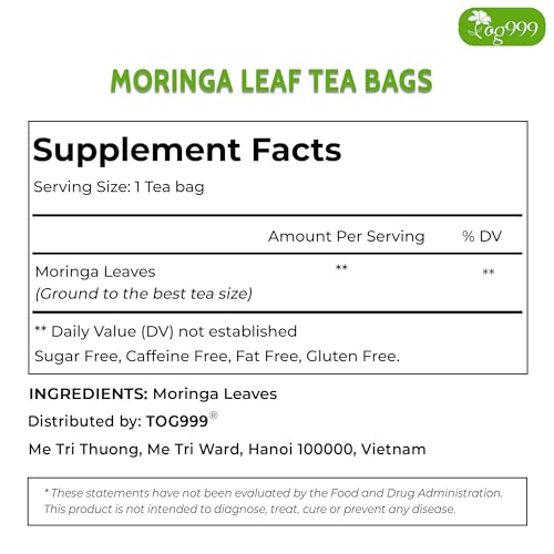 convenient moringa tea for daily use