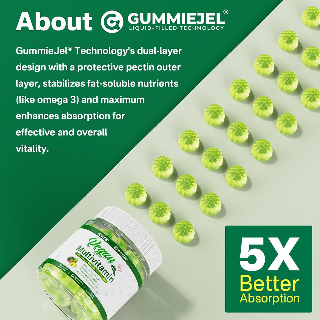 Convenient multivitamin gummies for on-the-go