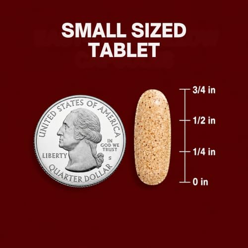 Convenient multivitamin tablets for adults