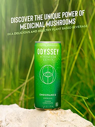 convenient mushroom drink in cans
