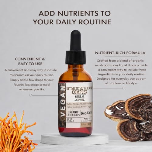 convenient mushroom drops for health