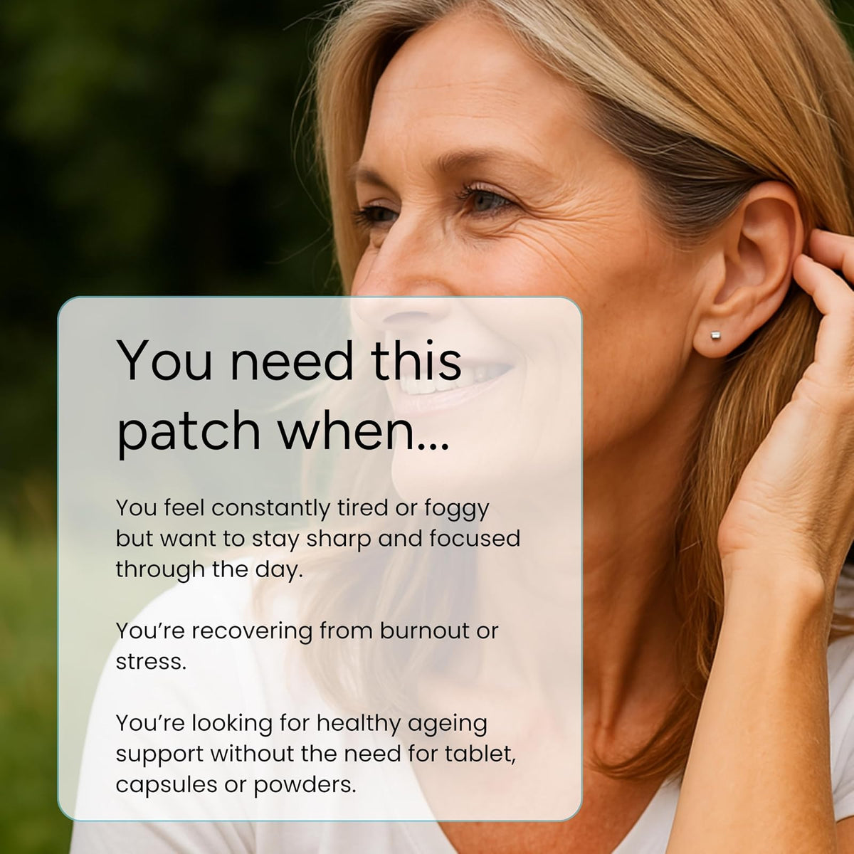 Convenient NAD+ energy patches