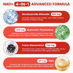 Convenient NAD+ liquid supplement