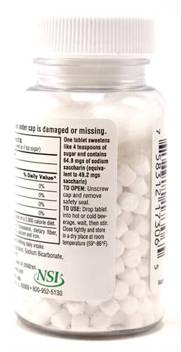 convenient NECTASWEET sugar substitute