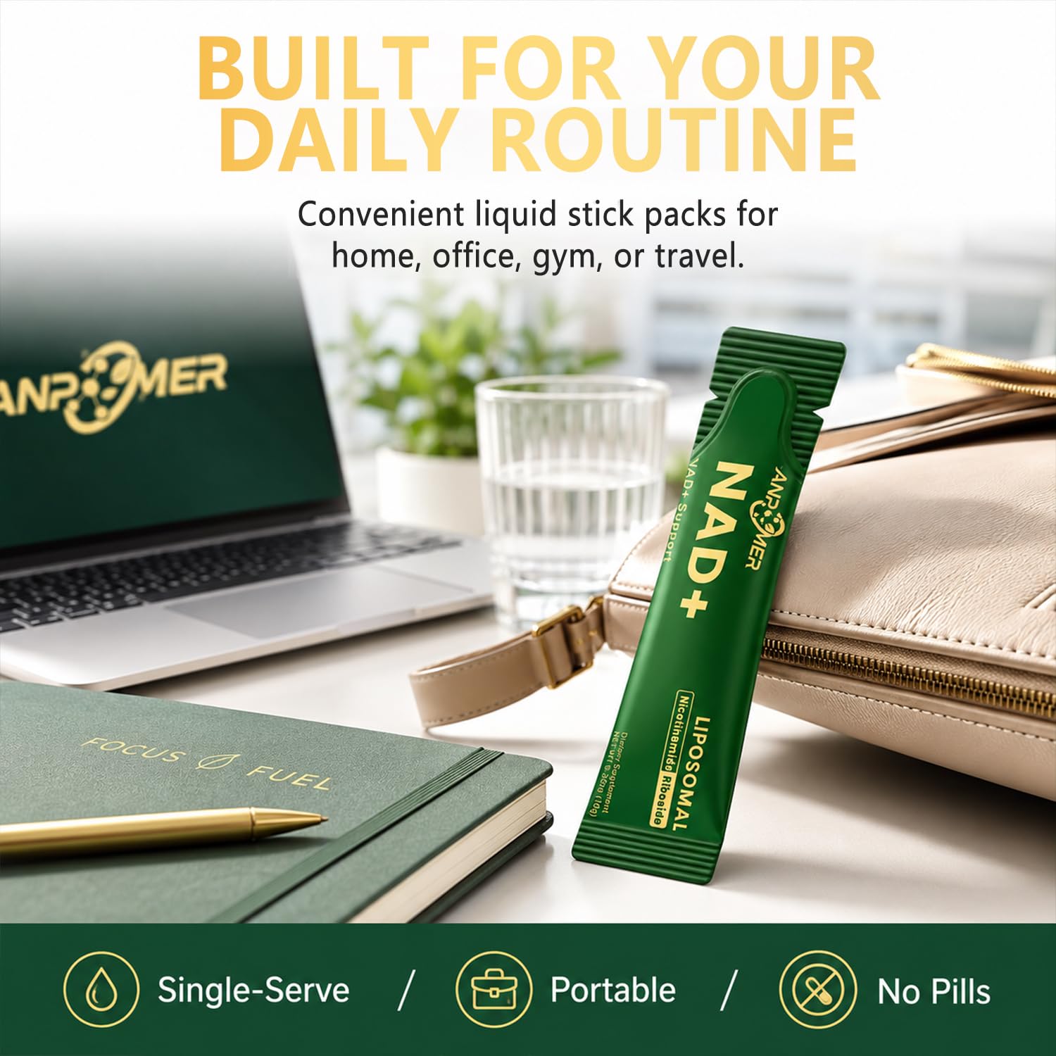 Convenient NMN packets for daily use