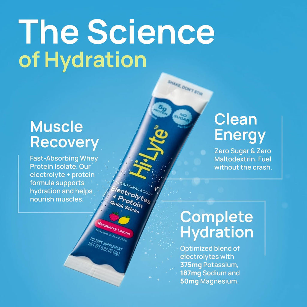 Convenient on-the-go electrolyte mix
