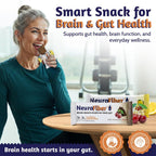 Convenient on-the-go fiber snacks