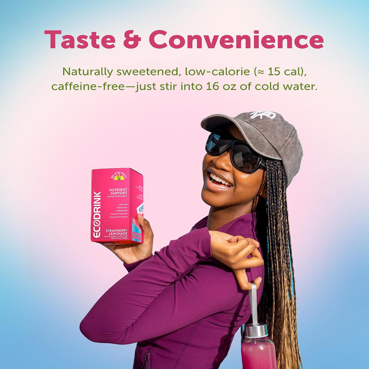 convenient on-the-go hydration solution