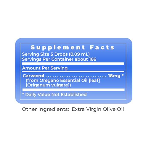 convenient oregano oil dropper bottle