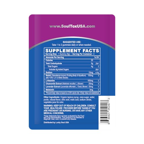 convenient pack of Reishi mushroom gummies