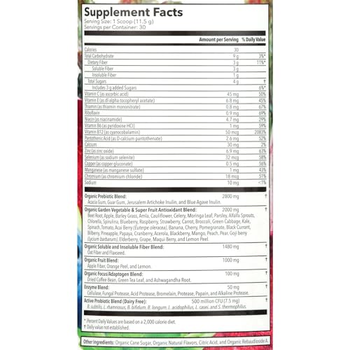 convenient pack of vitamin blends