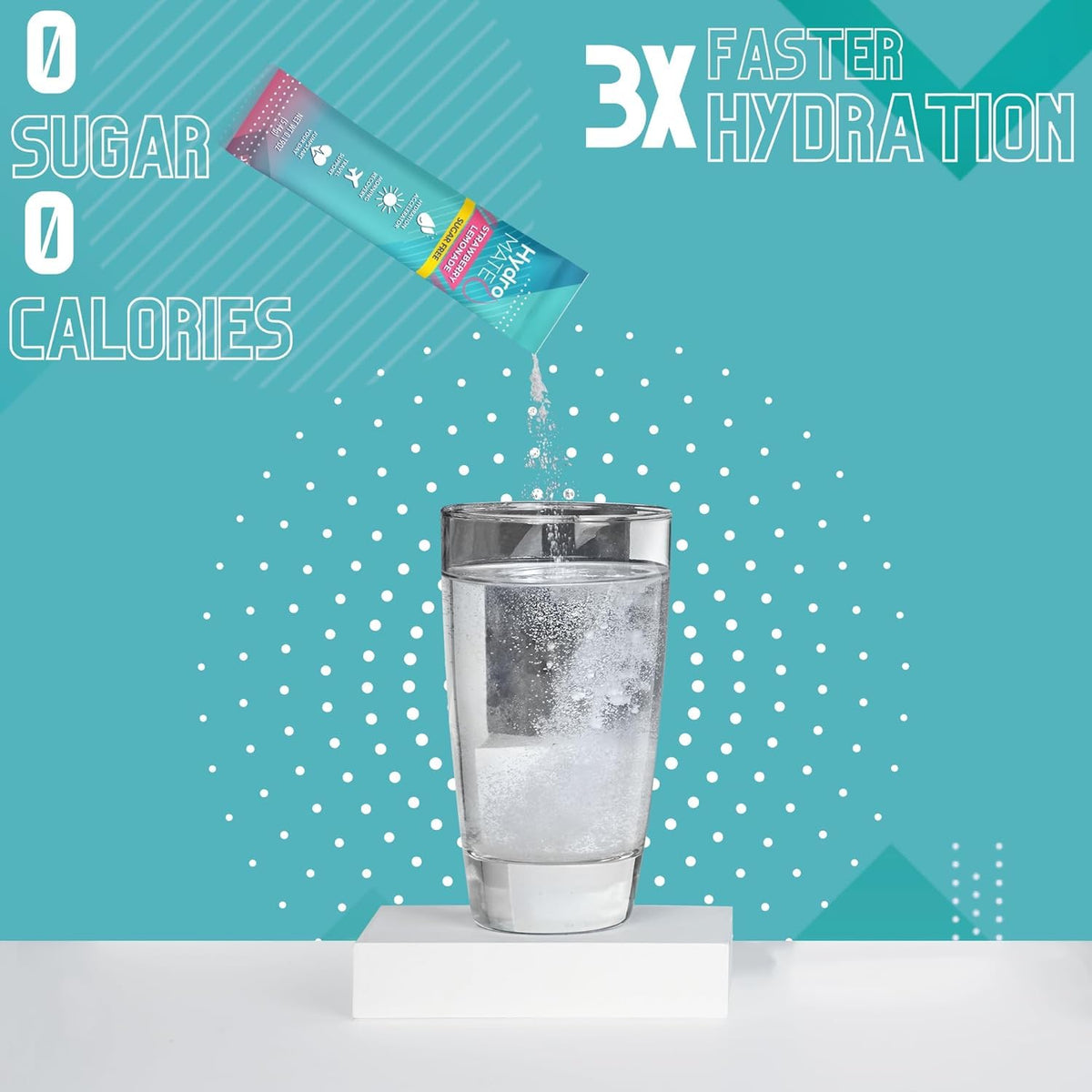 convenient packets for on-the-go hydration