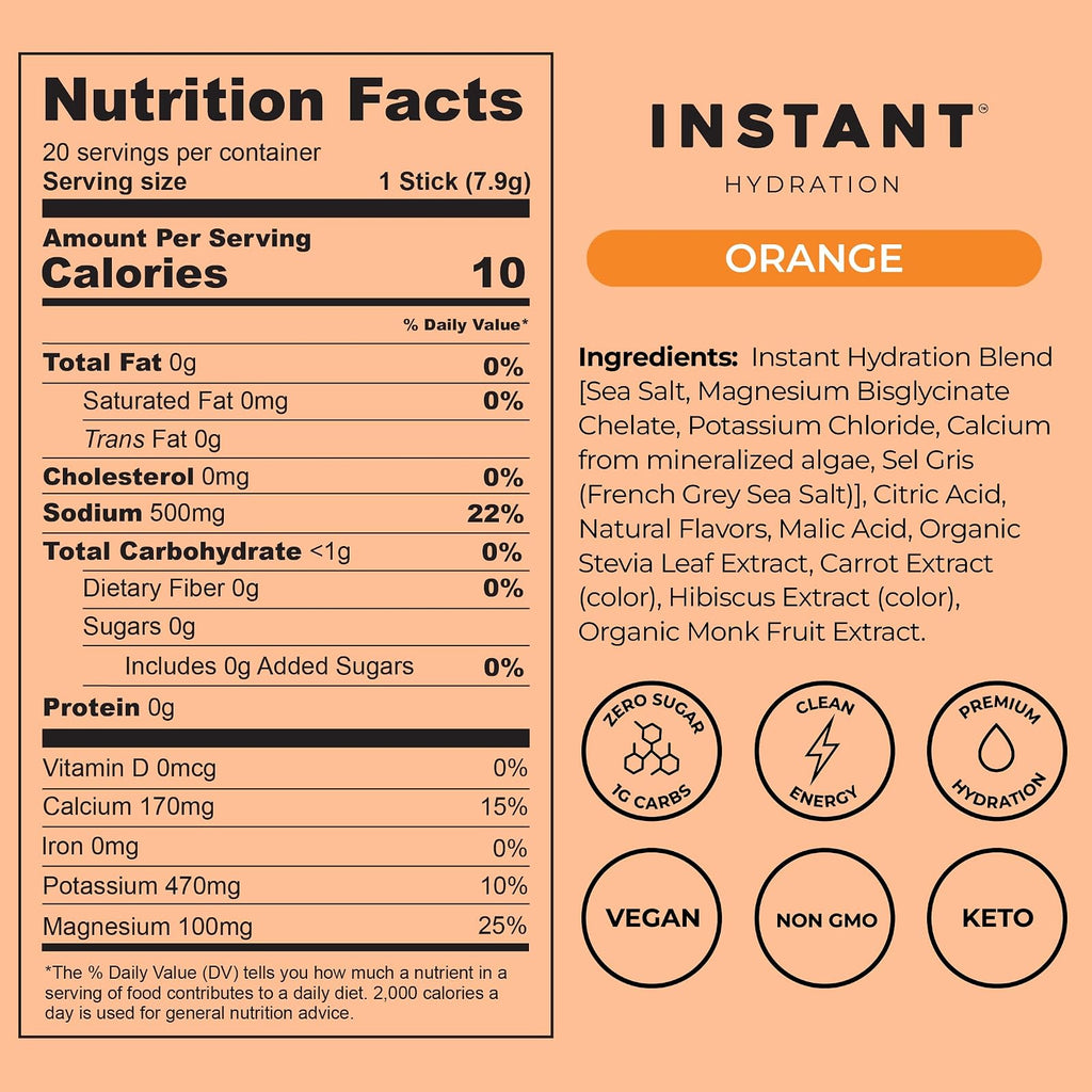 Convenient packets for on-the-go hydration
