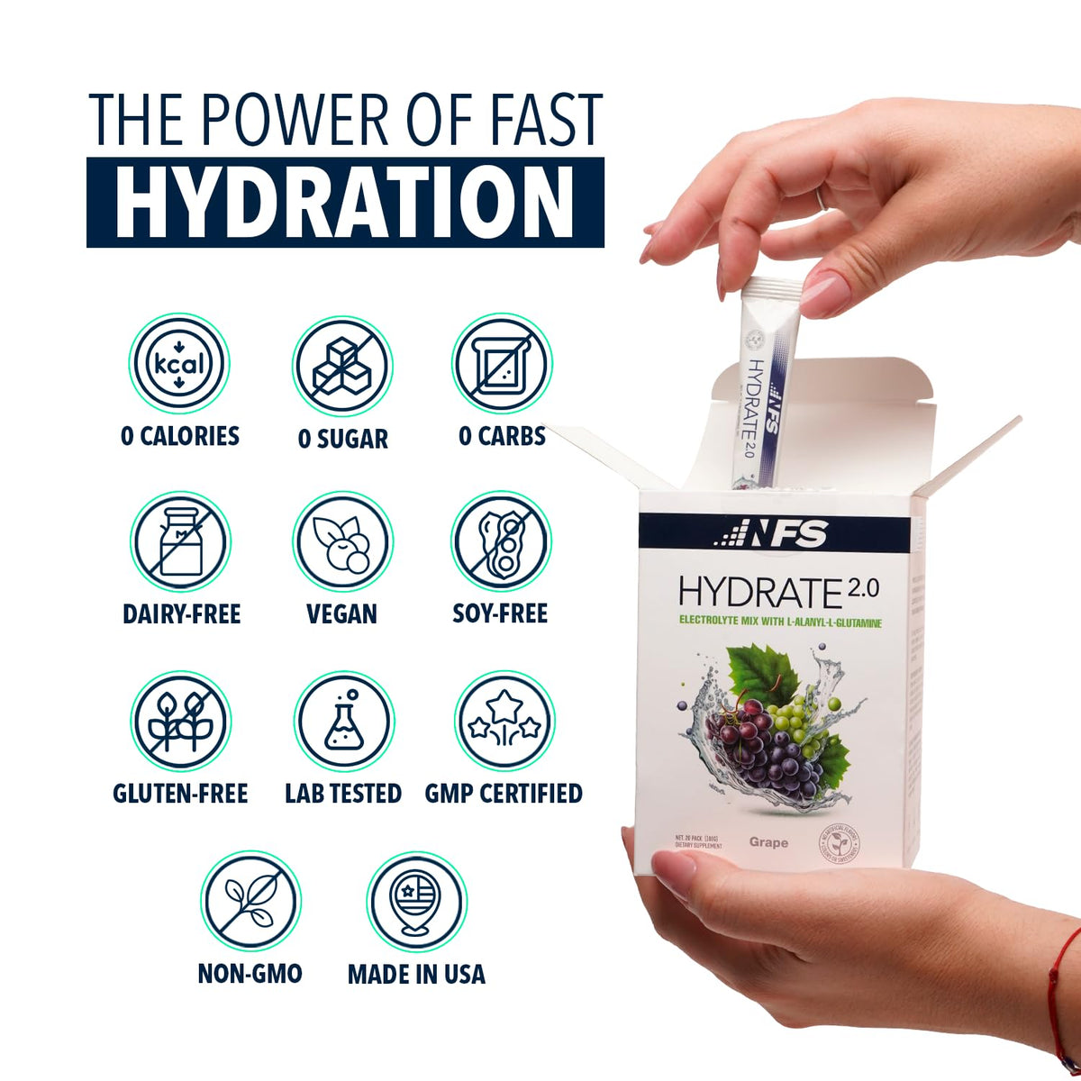 Convenient packets of electrolyte powder