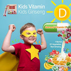 Convenient packets of kids vitamins