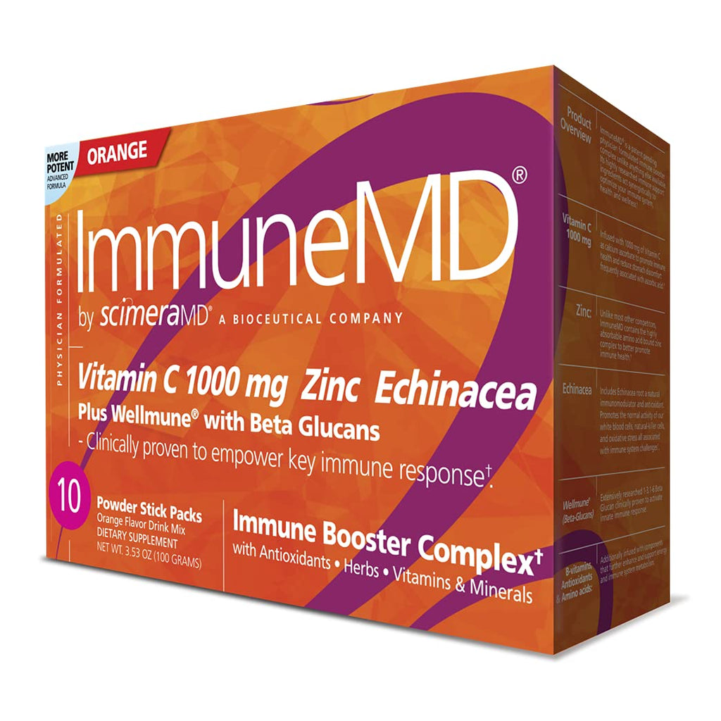 Convenient packets of vitamin supplements
