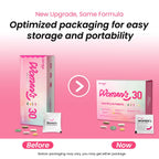 Convenient packs of women's multivitamins