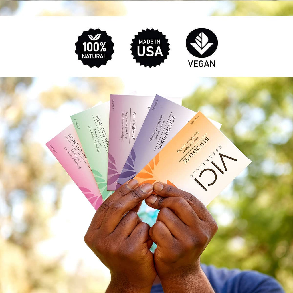 convenient patches for daily vitamins
