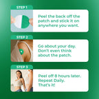 Convenient patches for digestive wellness