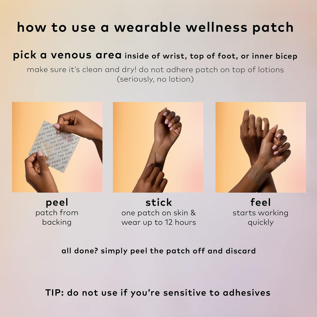 Convenient patches for sleep support