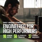 Convenient performance greens on-the-go