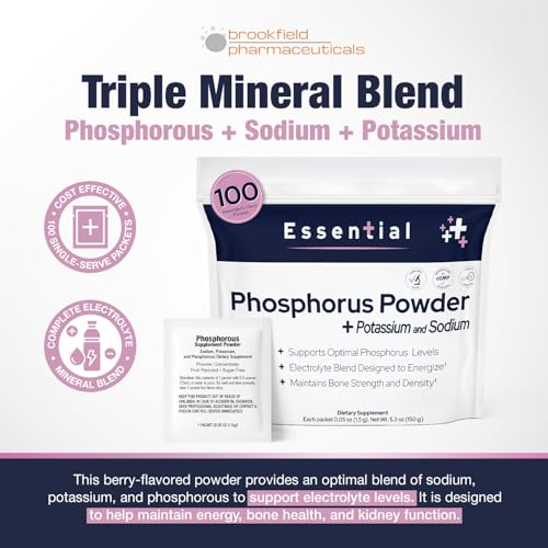 Convenient phosphorus supplement for seniors
