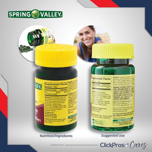Convenient pill container for iron tablets