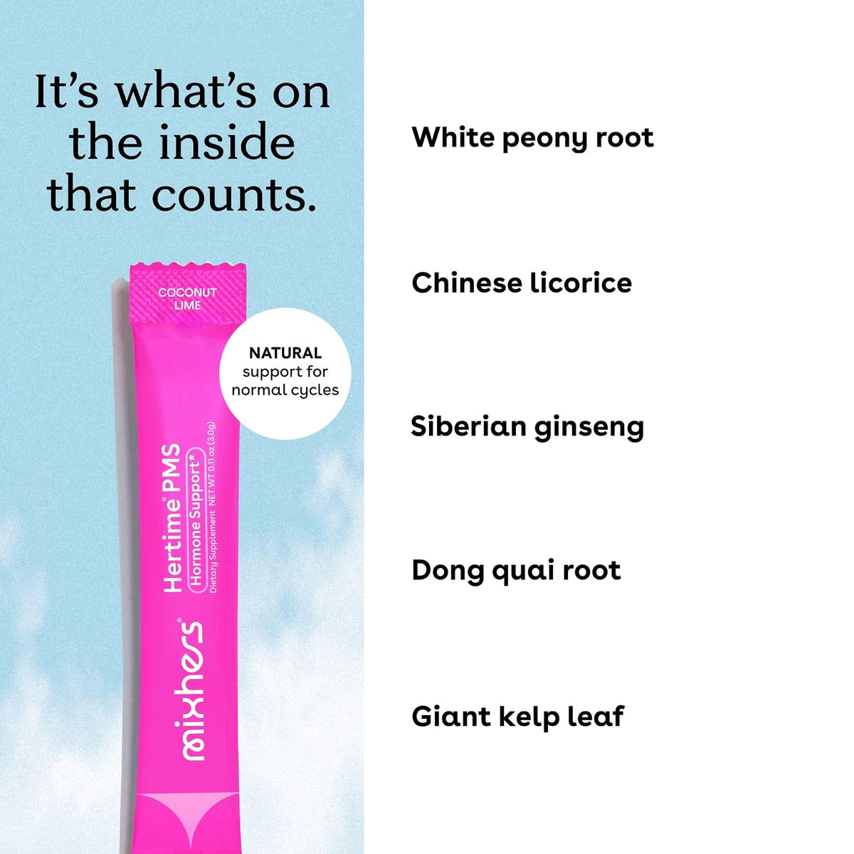 convenient PMS relief drink mix